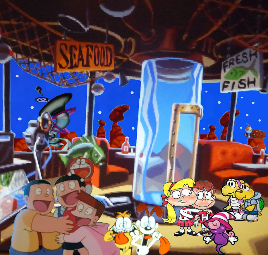 Tooniverse Cafe! by Fyrekobra on DeviantArt