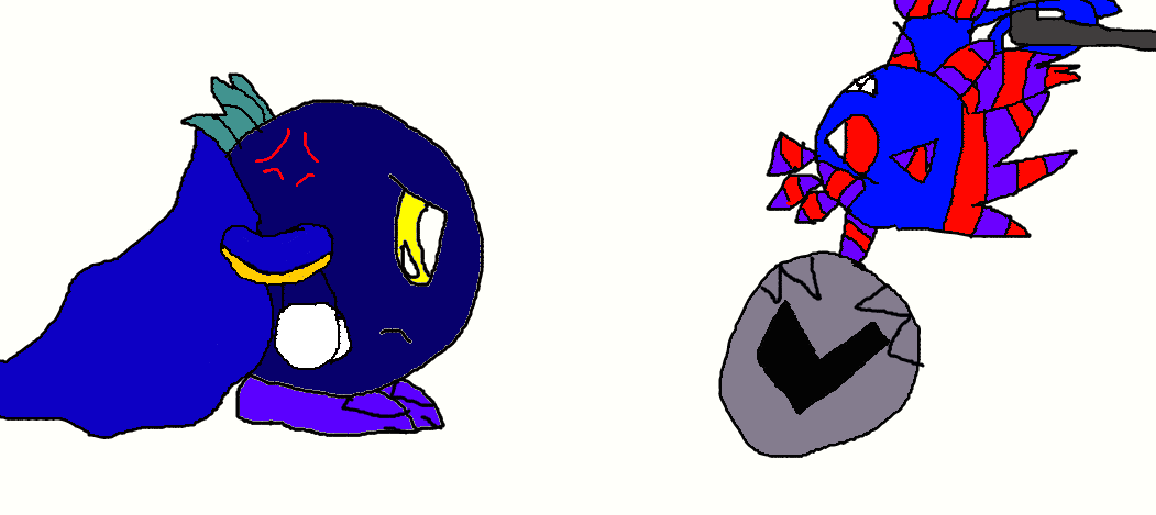 neon stole meta knight's mask by MienfooInTraining on DeviantArt
