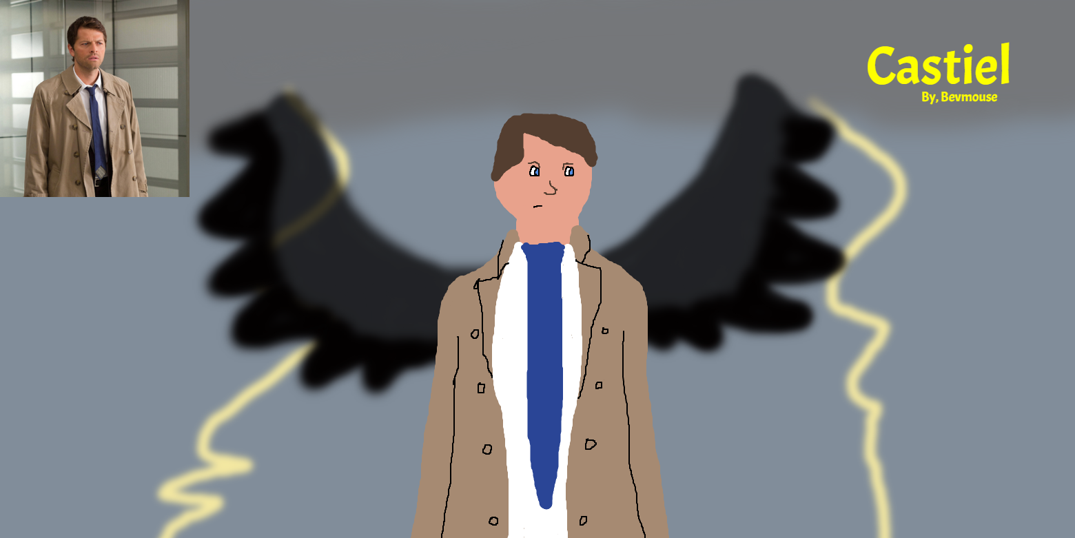 Castiel Drawing by SSTobius on DeviantArt