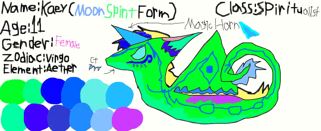 Kaey The Moon Serpent Ref by KristalDragons on DeviantArt
