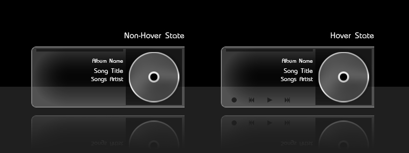 Glass HUD for CD Art Display by Blackthorn87 on DeviantArt