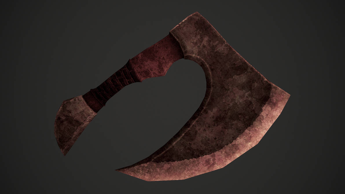 Hand Painted Composite Rusty Axe by PriceMore on DeviantArt