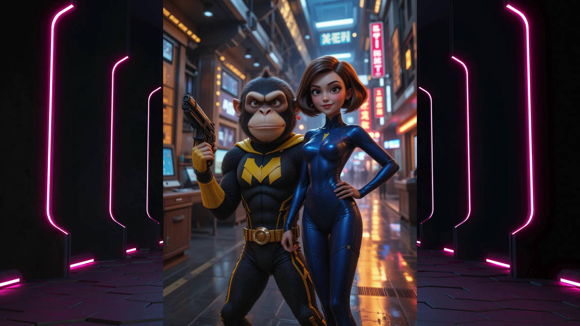 Dial M For Monkey by ZENART07 on DeviantArt