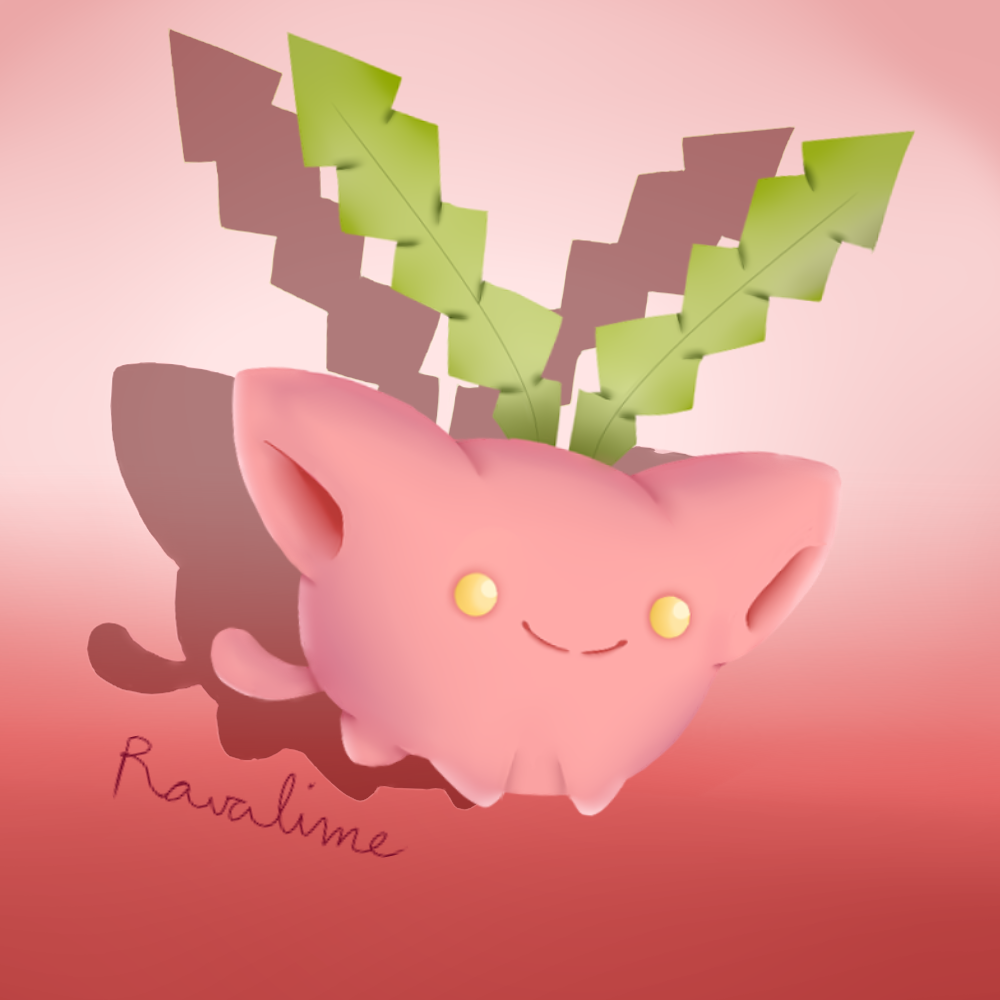 Hoppip by Ravalinne on DeviantArt