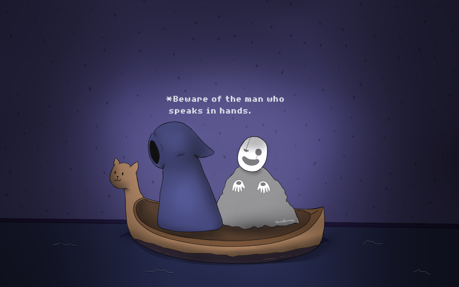 Beware of the man who speaks in hands by Ravalinne on DeviantArt