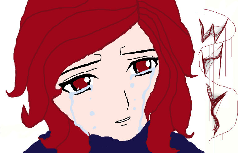 Anime crying face by RubyMoon123 on DeviantArt
