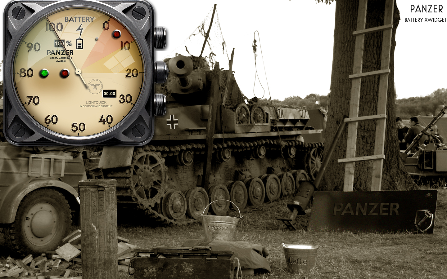 Panzer Battery Gauge Xwidget by yereverluvinuncleber on DeviantArt