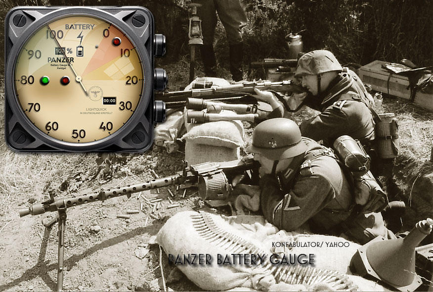 Panzer Battery Gauge Yahoo Widget by yereverluvinuncleber on DeviantArt