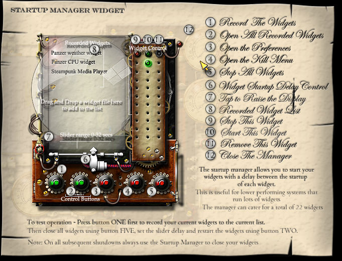 Trial image for a widget management tool by yereverluvinuncleber on ...