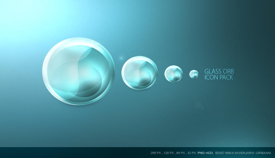 Glass Orb icons. by Uribaani on DeviantArt