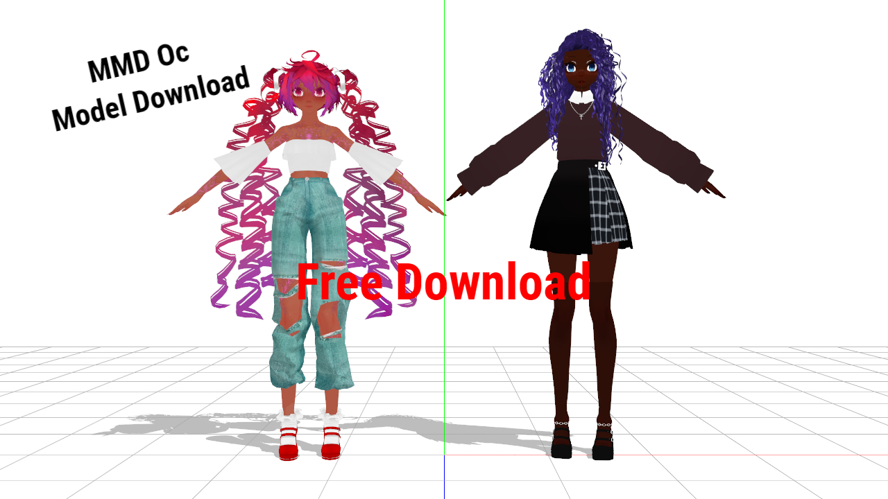 [MMD| Oc's Download] Fay and Francesca by CupcakeFactory266 on DeviantArt