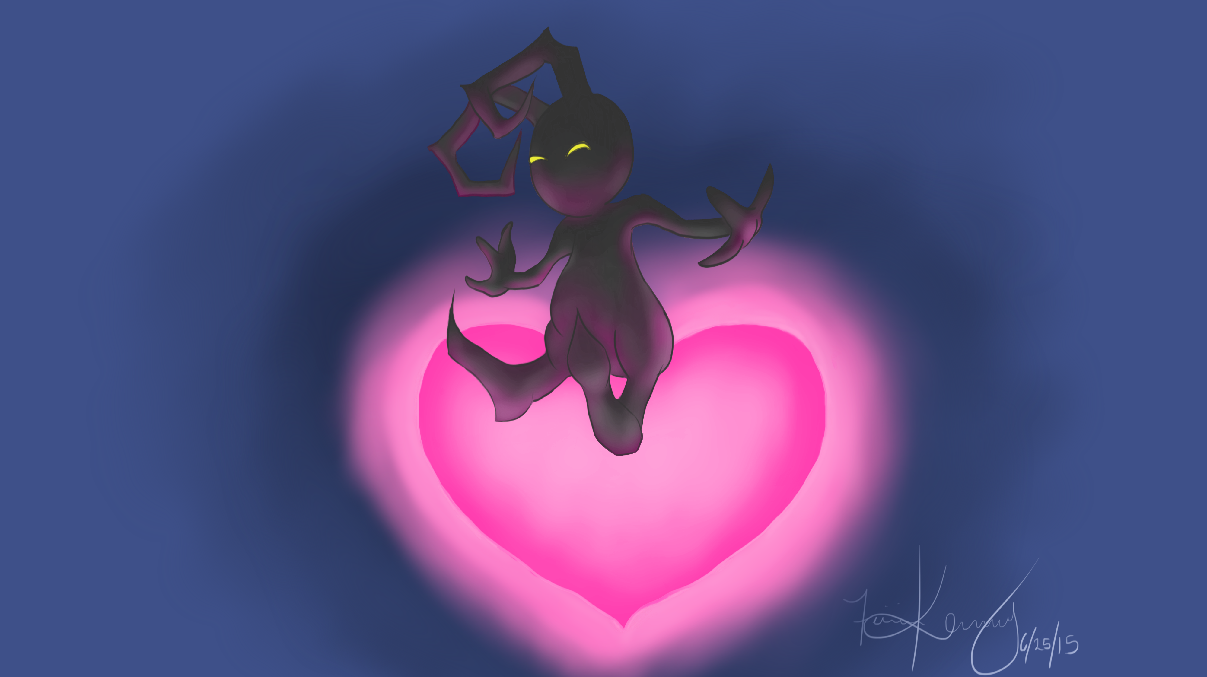 Cute Heartless Wallpaper