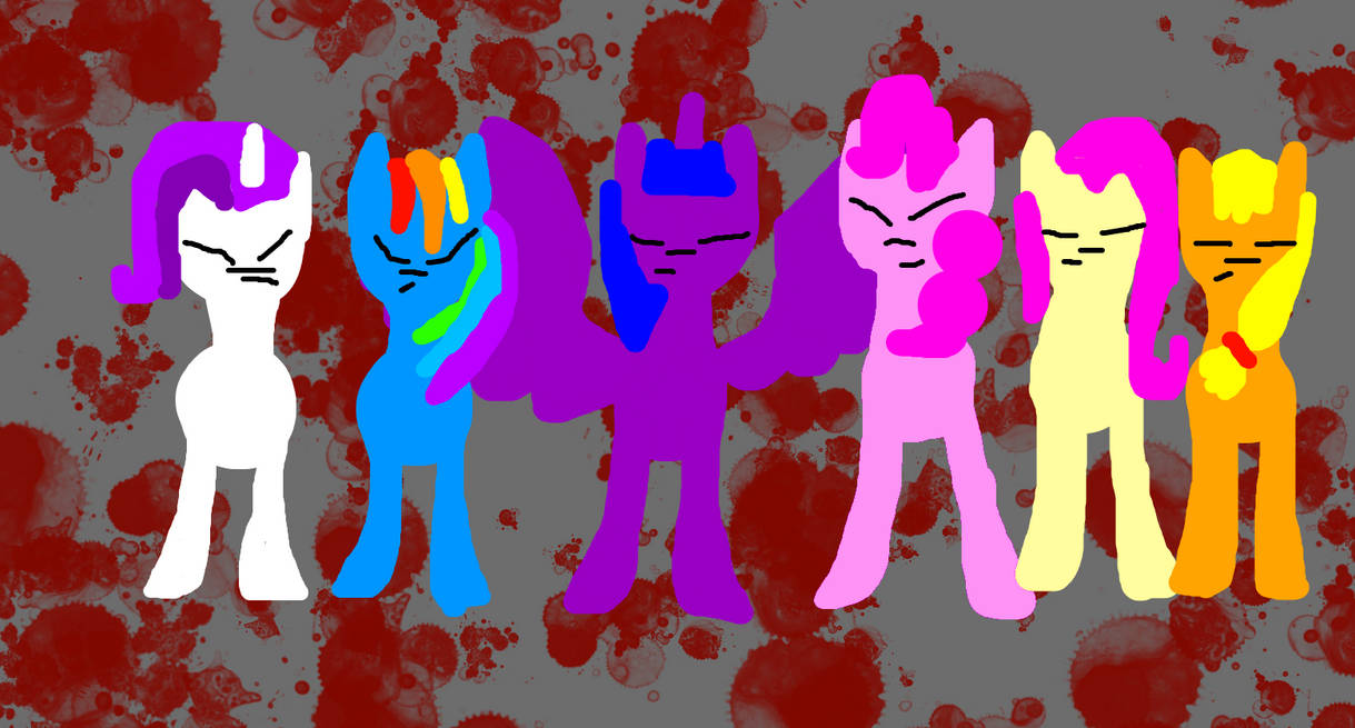 MLP killer among us cover by Cyndergirl211 on DeviantArt