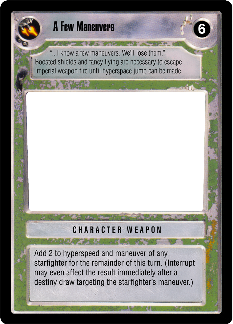 600 DPI SWCCG Light Side Weapon Template by kexman1775 on DeviantArt