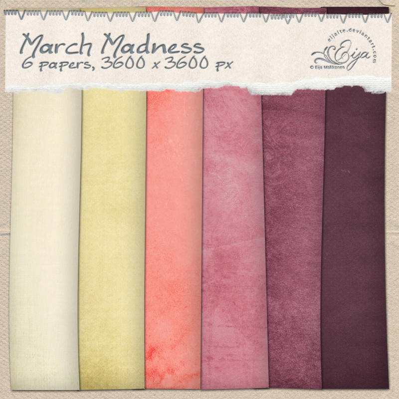 March Madness paper pack by Eijaite on DeviantArt
