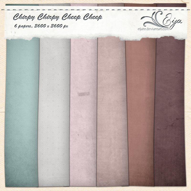 Chirpy Chirpy Cheep Cheep paper pack by Eijaite on DeviantArt