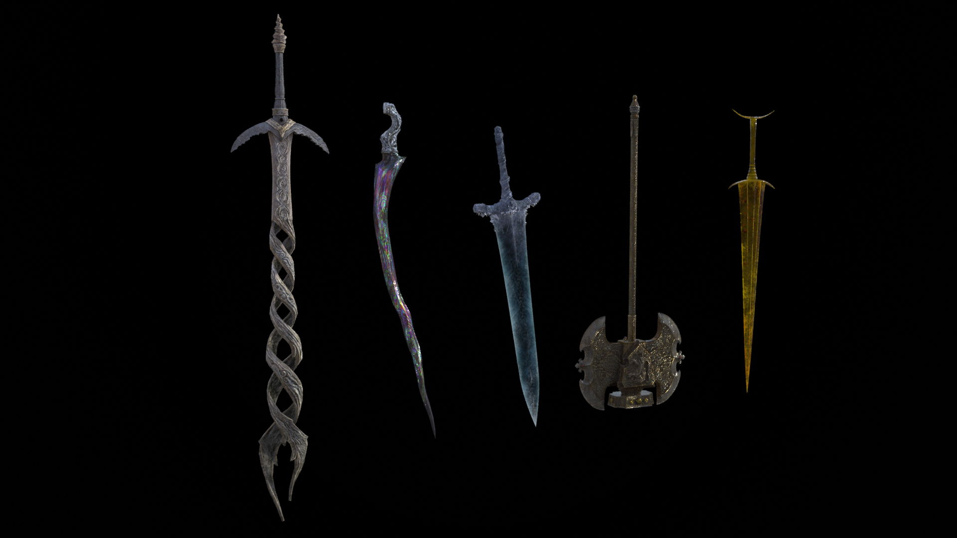 ER Weapon Pack 3 for DAZStudio by Ededdyeded97 on DeviantArt