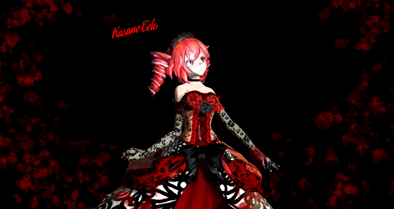 KASANE TETO MMD WALLPAPER UTAU by karmanvoice on DeviantArt
