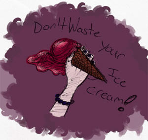 Wasted Ice Cream by TellerofTales on DeviantArt