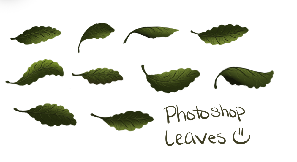 Leaves reference by RuuRuu-Chan on DeviantArt