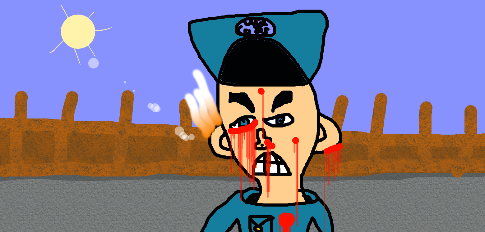 Angry Injured U.S.A. Cop by AviciiFan172 on DeviantArt