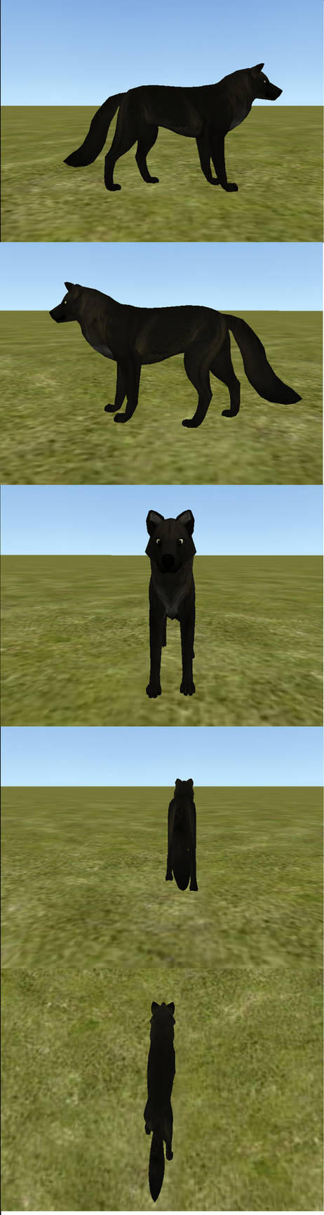 Black Wolf preset for Feral Heart by Indigo-Fyr3 on DeviantArt
