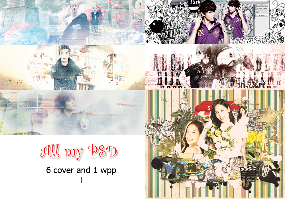 All my PSD = ))) by Luhye on DeviantArt