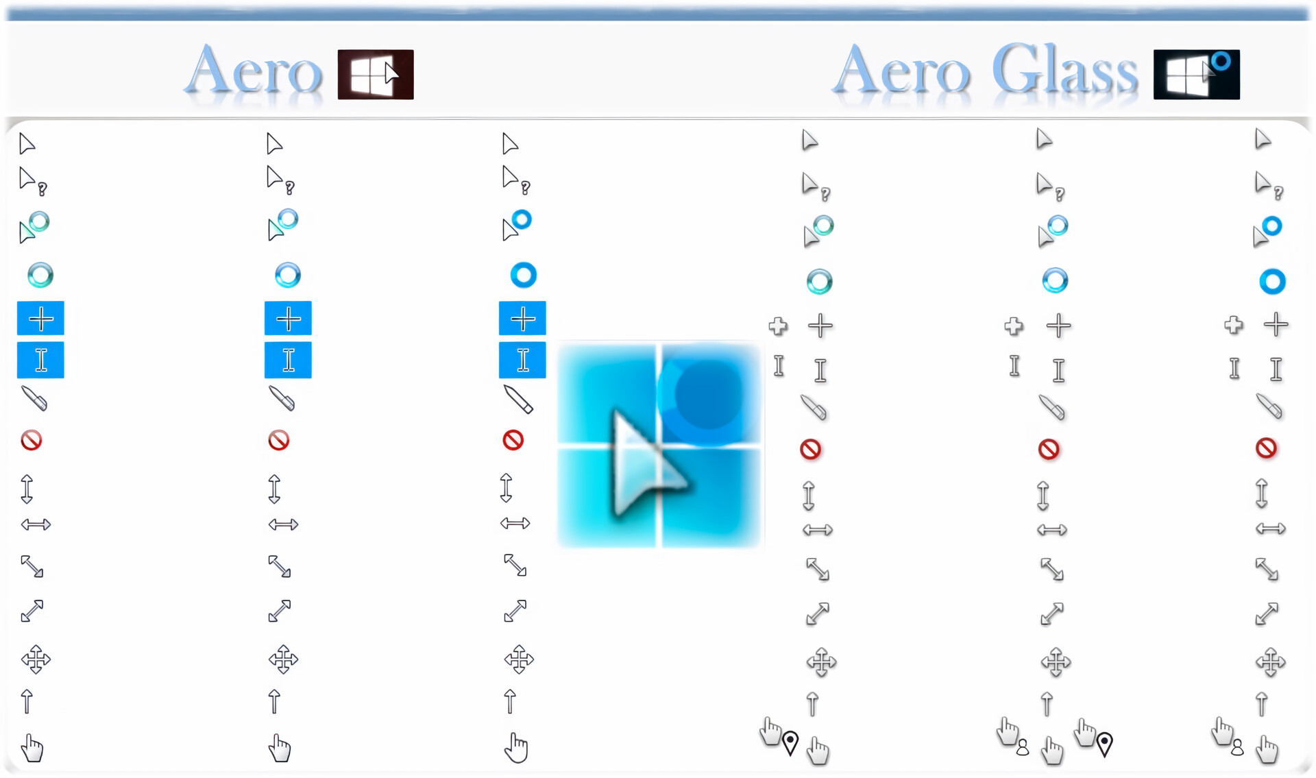 Windows 11 Aero Glass Cursor Acrylic Mica By Math6 by Bbokkari1024 on DeviantArt