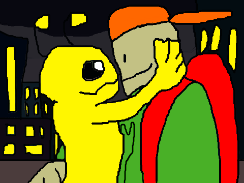 fat boy x alien hominid love time by blastbee482 on DeviantArt