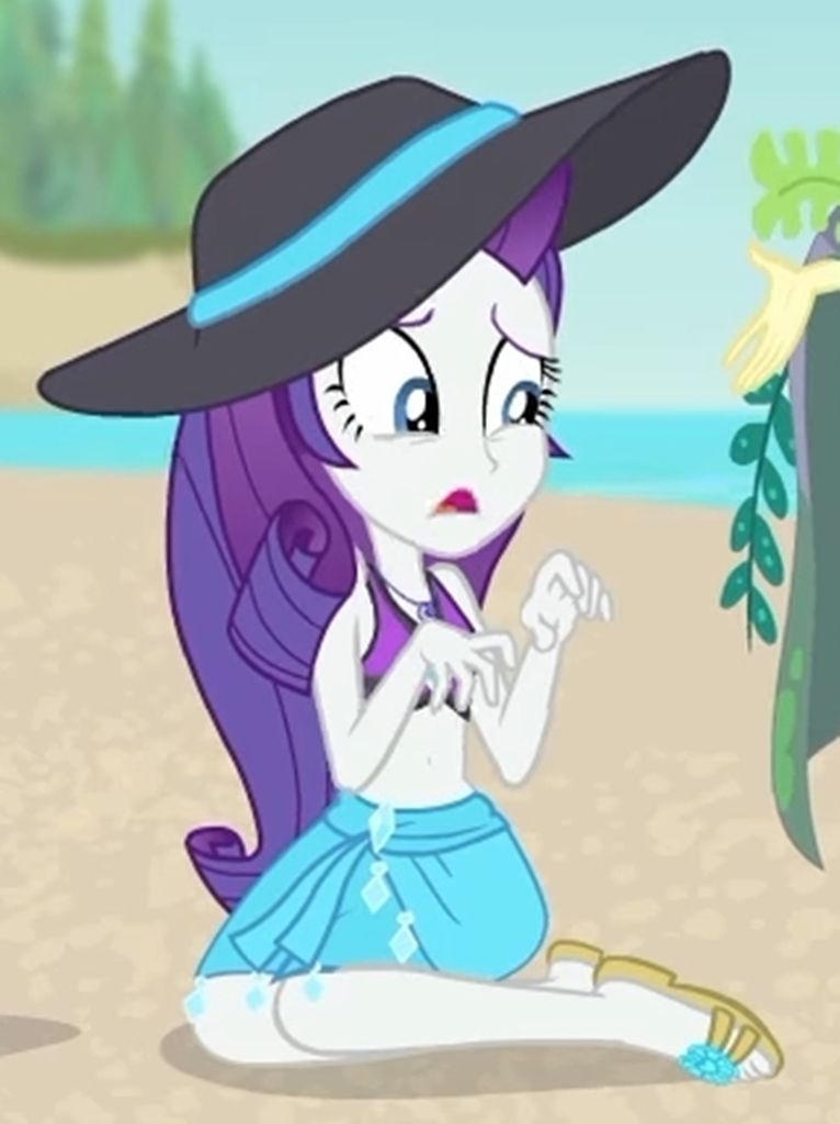 Rarity's Day At The Beach by StuckStoryteller on DeviantArt