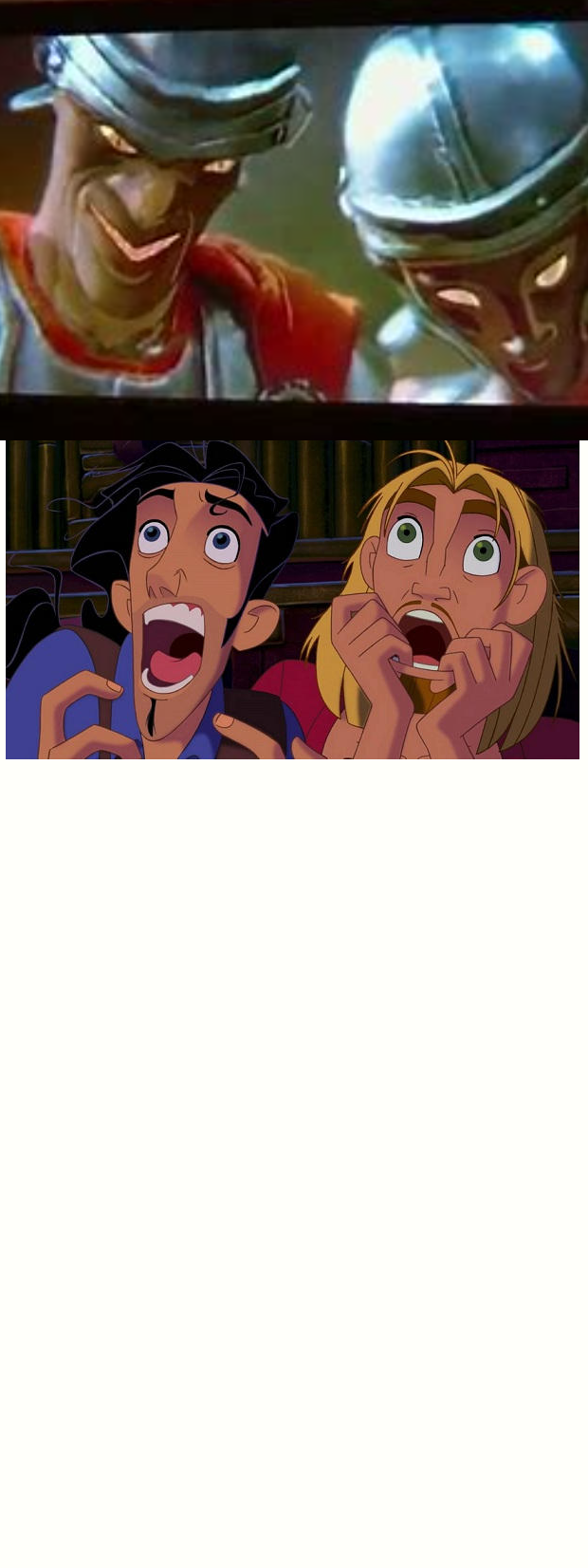Miguel and Tulio scary at Roman Nightmare Faces by mymeilarose on ...