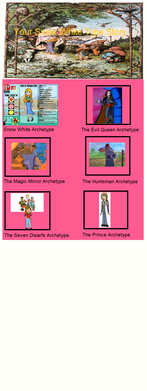 Snow White story meme by mymeilarose on DeviantArt