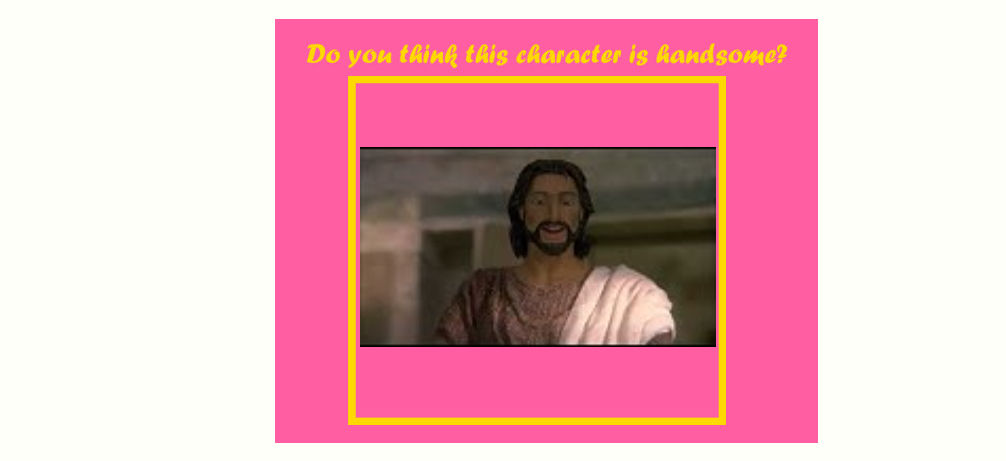 Jesus is Handsone from The Miracle Maker 2000 by mymeilarose on DeviantArt