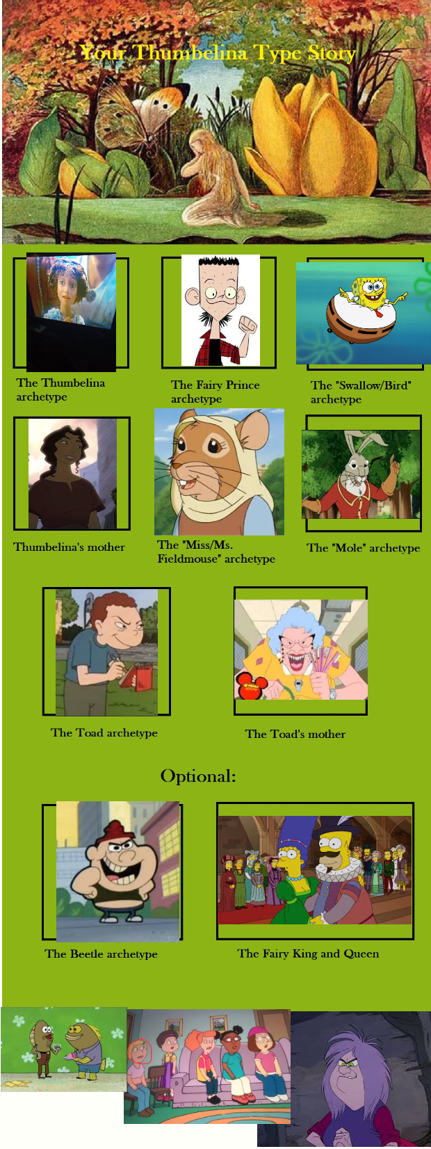 Thumbelina parody spoof by mymeilarose on DeviantArt