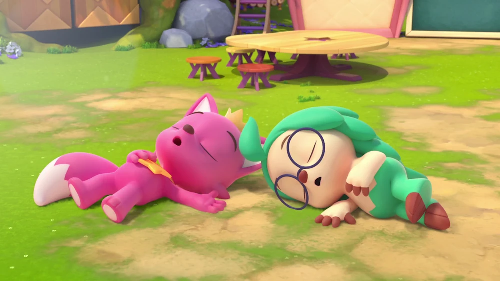 Pinkfong and Hogi Sleeping by JohnGamble2009Return on DeviantArt