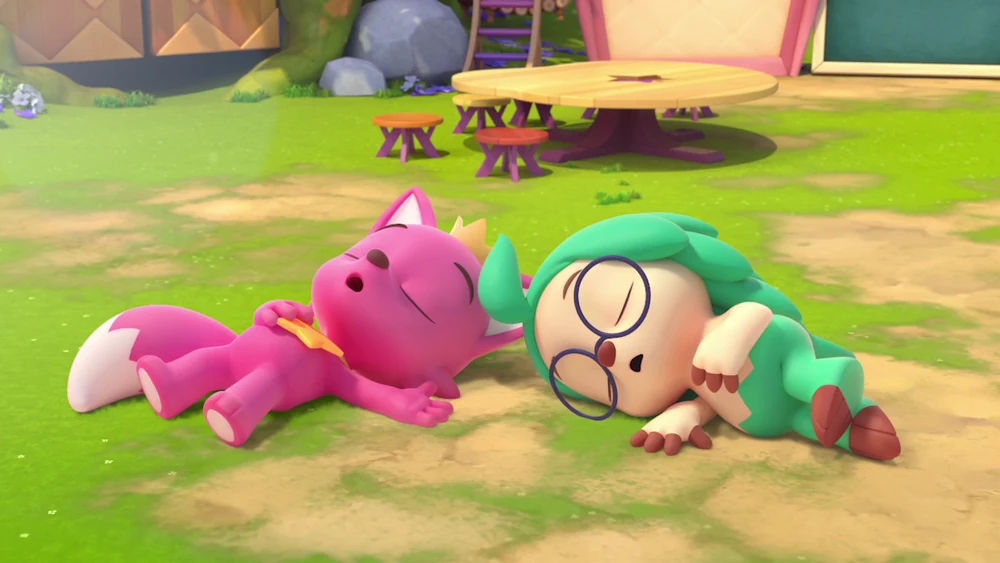 Pinkfong and Hogi Sleeping by JohnGamble2009Return on DeviantArt