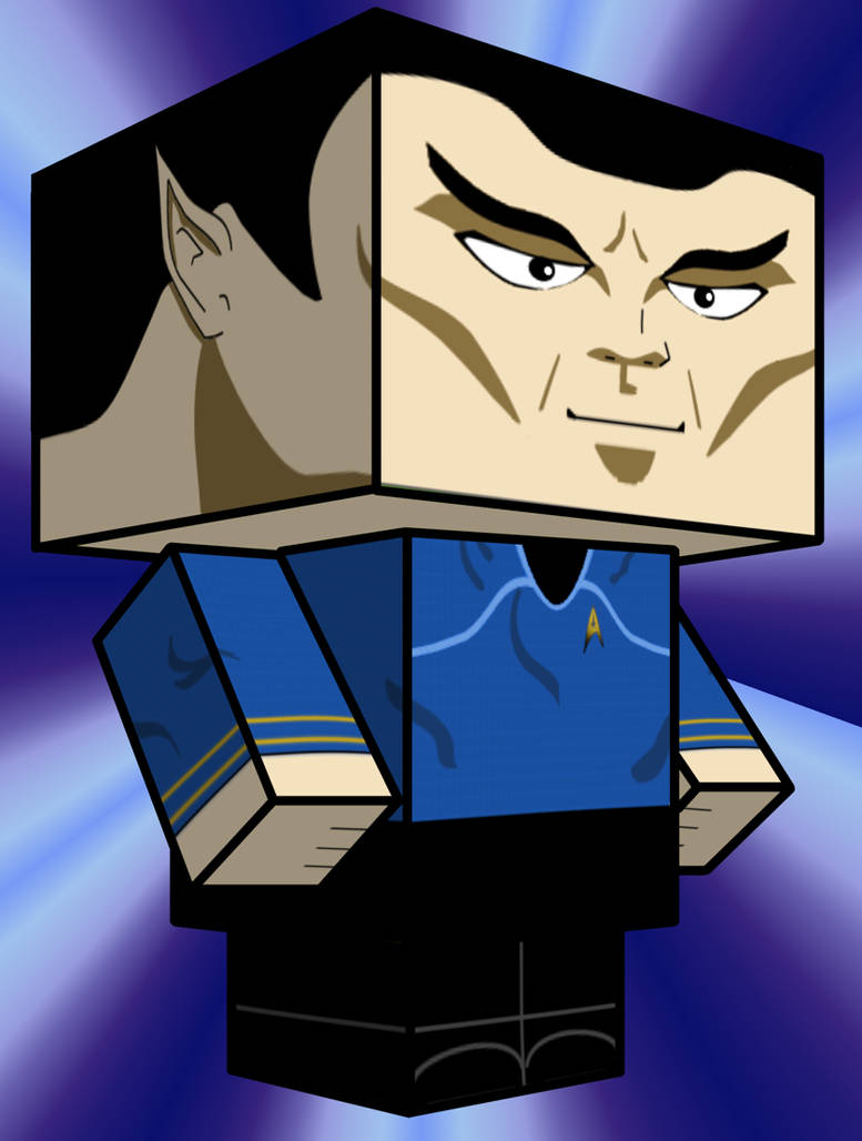 Mr. Spock Cubee by Pankismo on DeviantArt