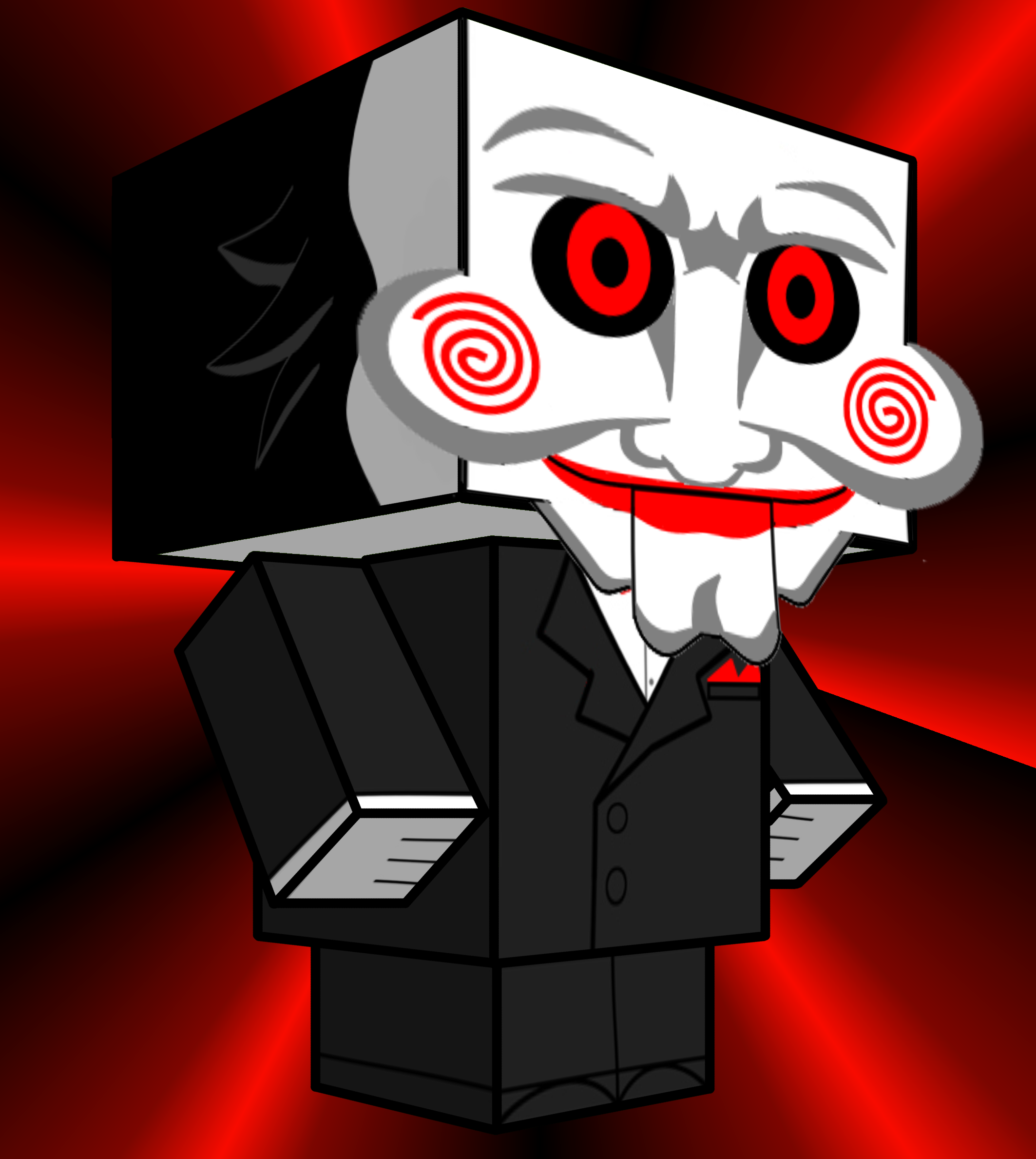 Saw Puppet Cubee by Pankismo on DeviantArt