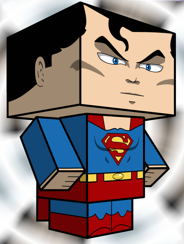 Superman Cubee by Pankismo on DeviantArt
