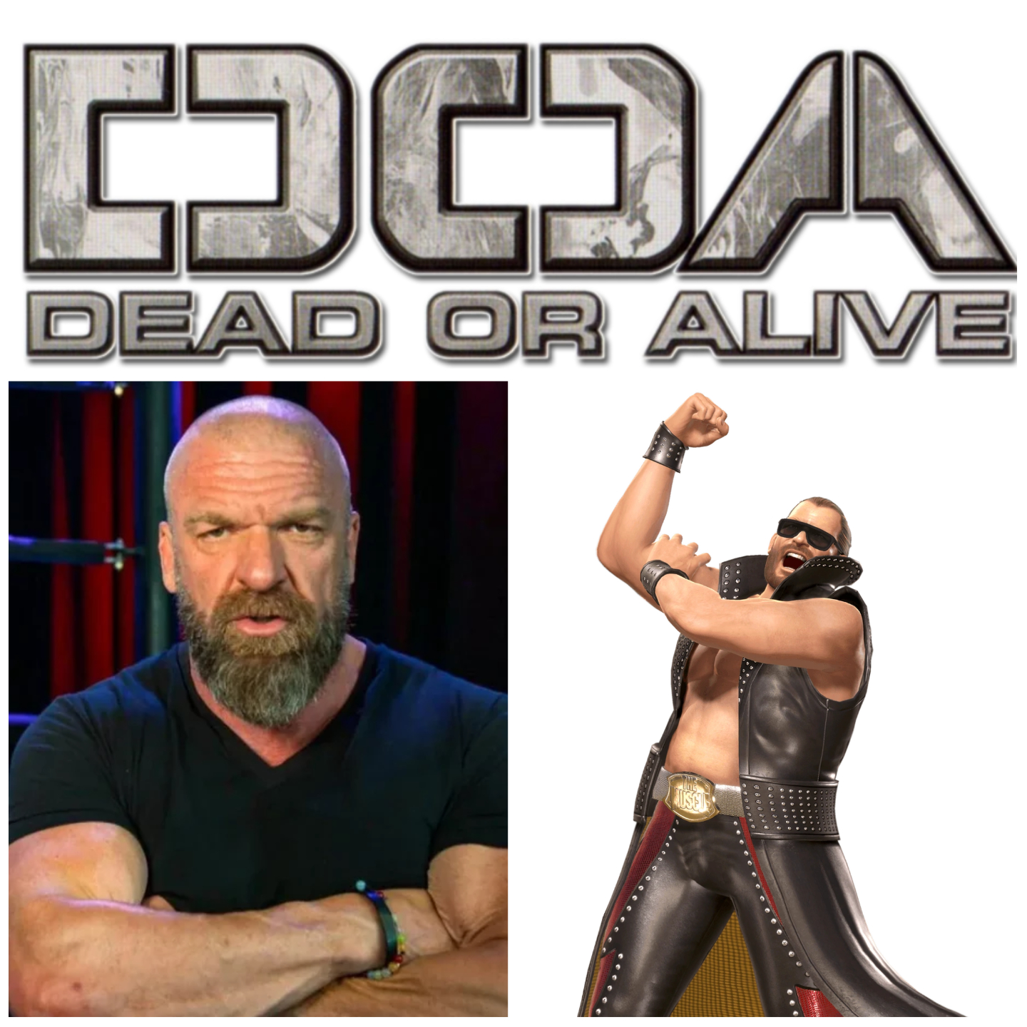 Paul Levesque as Bass Armstrong (DOA) by rydergeats on DeviantArt