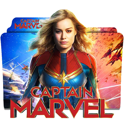 Captain Marvel 2019 folder icon by HeshanMadhusanka3 on DeviantArt