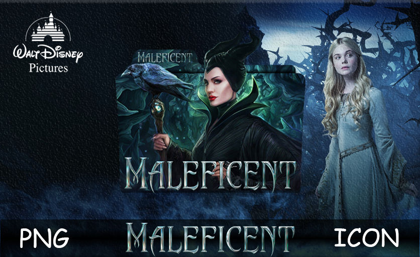 Maleficent 2014 folder icon by HeshanMadhusanka3 on DeviantArt