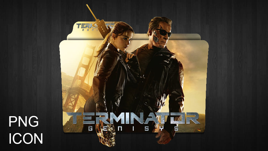 Terminator (Genisys) 2015 folder icon by HeshanMadhusanka3 on DeviantArt