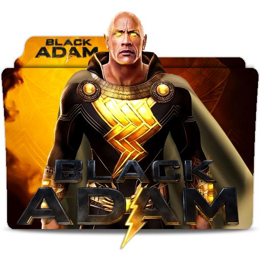 Black Adam 2022 folder icon 03 by HeshanMadhusanka3 on DeviantArt