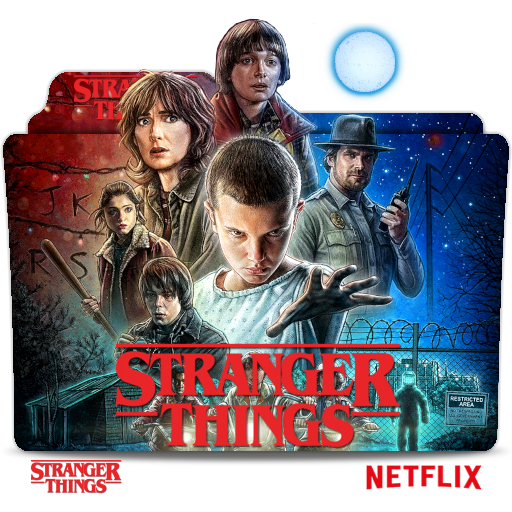 Stranger Things main folder icon 02 by HeshanMadhusanka3 on DeviantArt