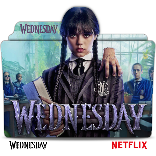 Wednesday Main folder icon by HeshanMadhusanka3 on DeviantArt