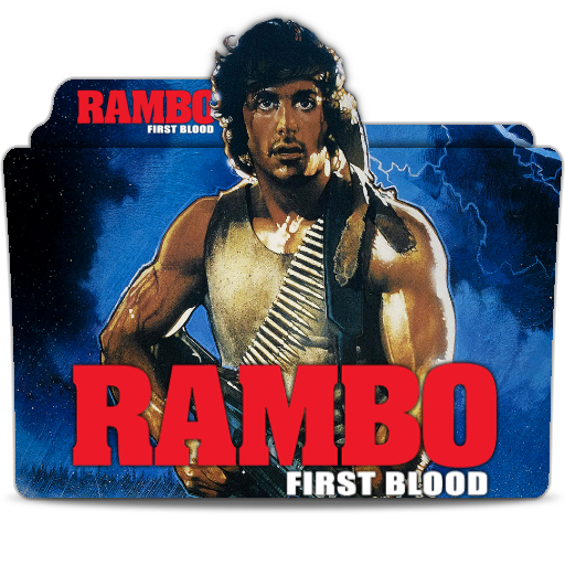 Rambo First Blood 1982 folder icon by HeshanMadhusanka3 on DeviantArt