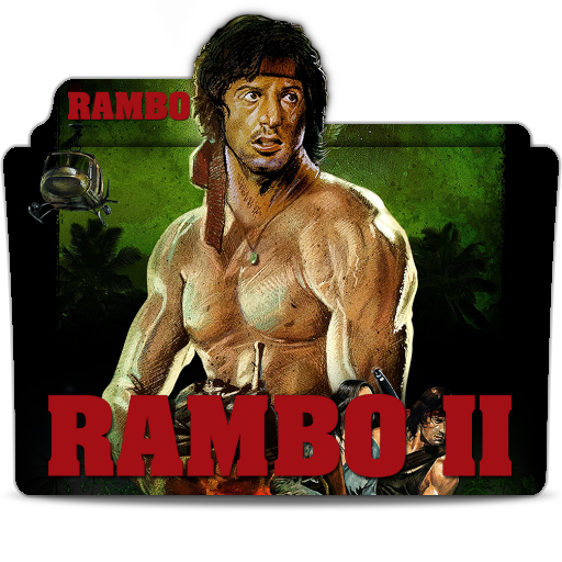 Rambo II 1985 folder icon by HeshanMadhusanka3 on DeviantArt