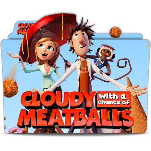 Cloudy with a Chance of Meatballs 2009 folder icon by HeshanMadhusanka3 ...