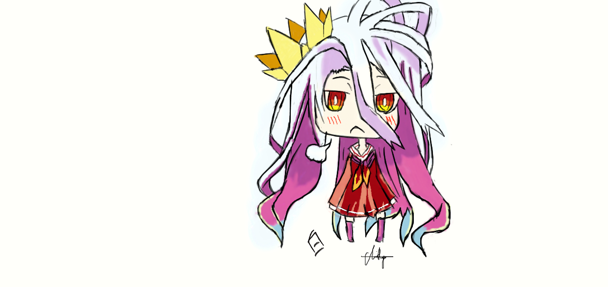 Chibi Shiro by LawlsRoZaS on DeviantArt